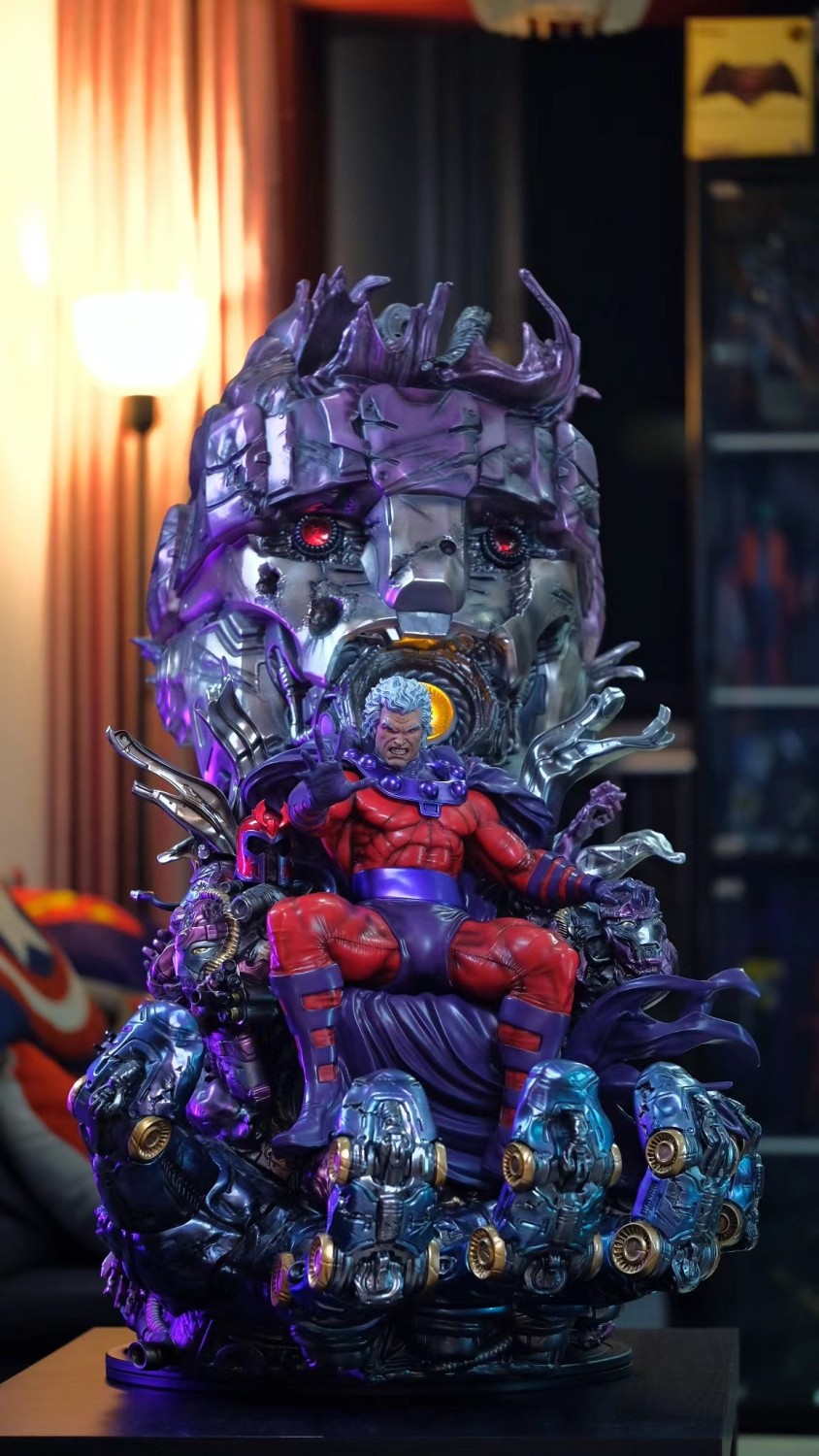In stock Marvel X-Men MAGNETO THRONE 1/4 SCALE Polystone Statue figure