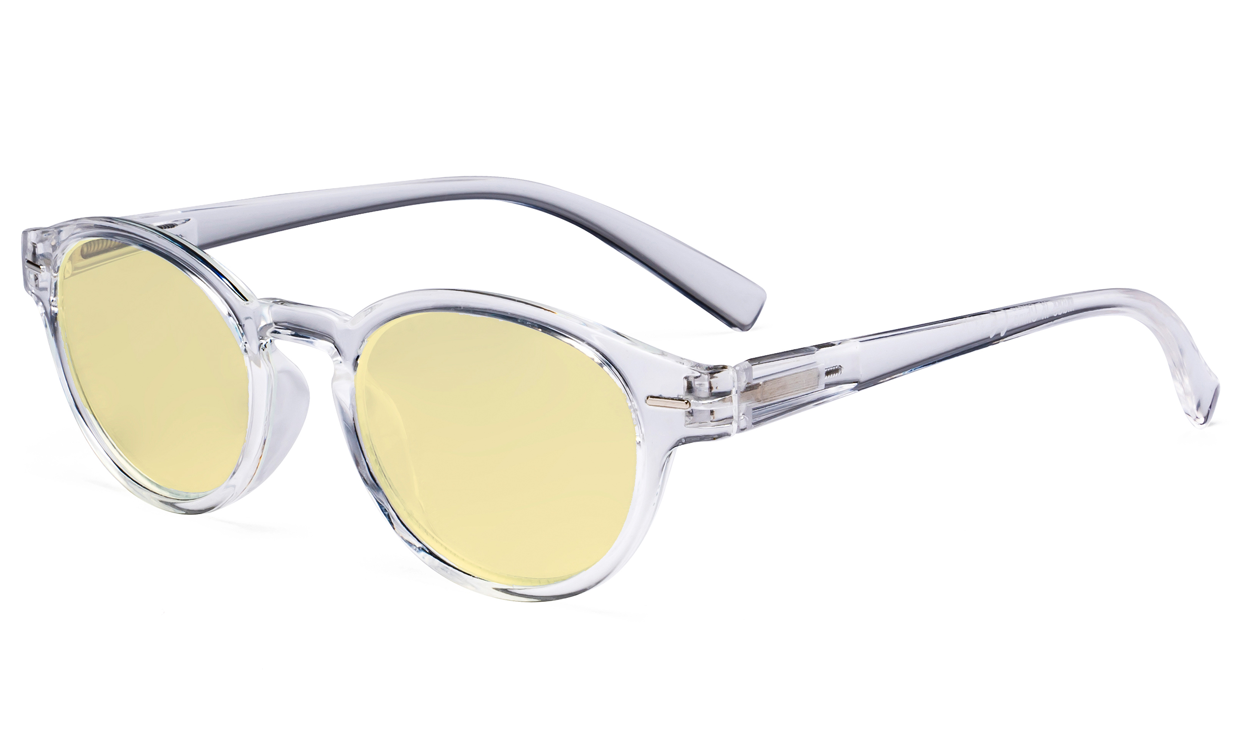 Eyekepper Round Blue Light Blocking Glasses Oval Computer Eyeglasses