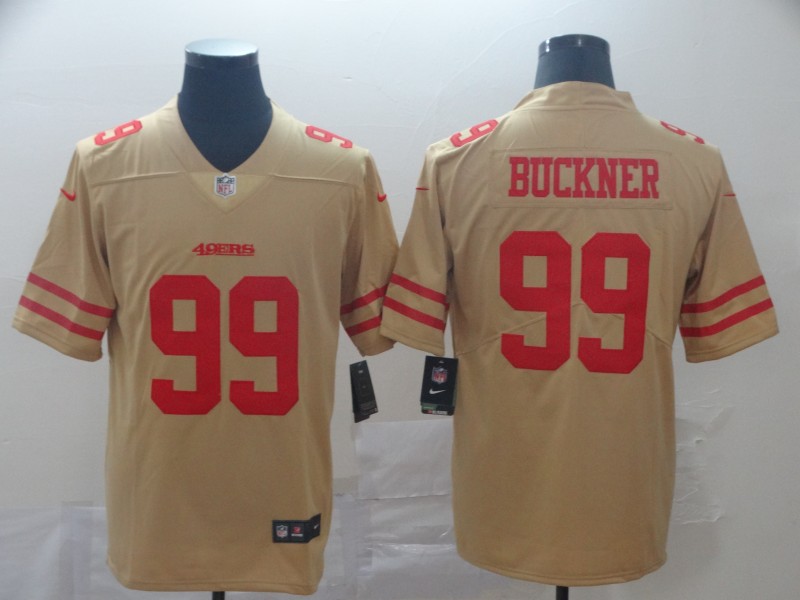 US$ 23.00 - Nike San Francisco 49ers #99 Buckner Gold Inverted Legend ...