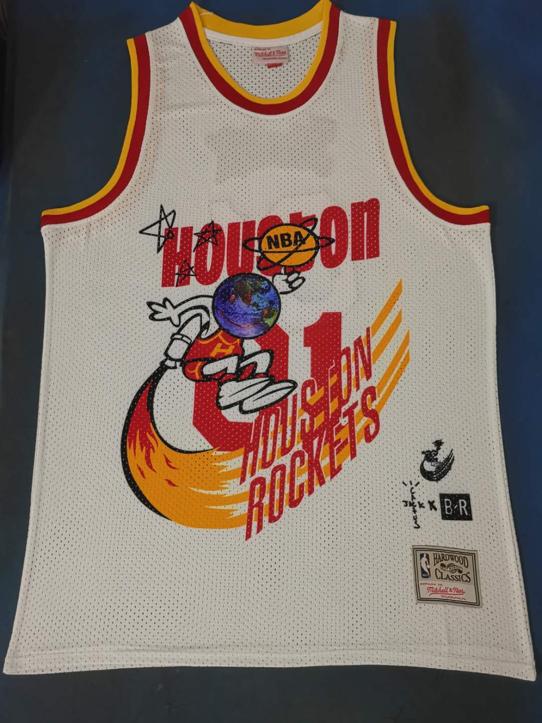 19/20 men Houston Rockets jack 01 red basketball jersey customize name ...