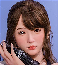 シリコン頭部+TPEボディ 蛍火日記 159cm Eカップ 琉璃（Liuli）ヘッド JK衣装選択可能 リアルラブドール 身体リアルメイク付き