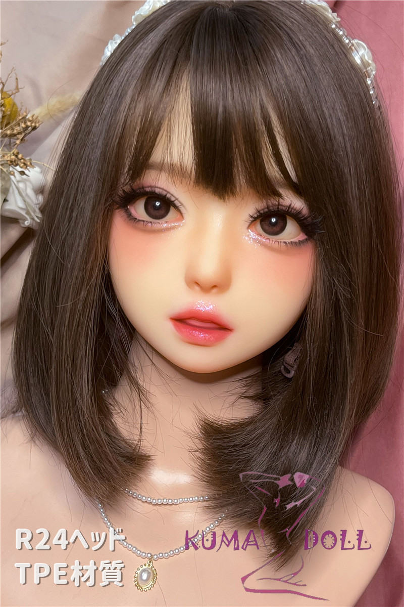 R24ヘッド Real Girl (A工場製) 頭部単品 TPE製ヘッド M16ボルト採用 職人メイク選択可能 宣材写真はスマホで撮影した実物写真