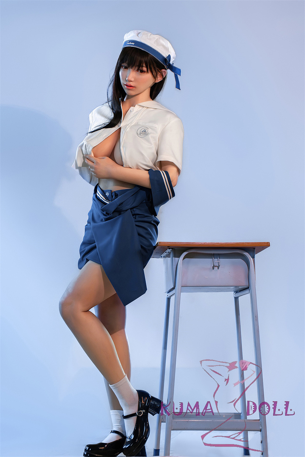 TOPSINO 153cm Eカップ T31ヘッド Mihuan 宣伝画像RRS+メイ ク シリコン製 ラブドール 等身大ドール