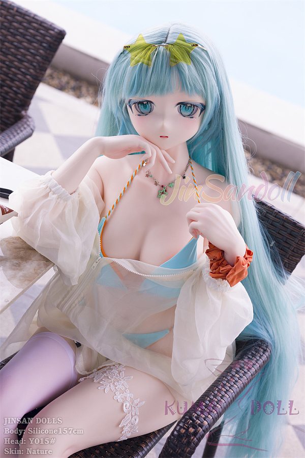 アニメドール ソフトビニール製ヘッド+TPE製ボディ WM Dolls 157cm Bカップ Y015 ヘッド