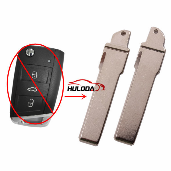 For VW MQB HU66 key blade for V-KS-10A