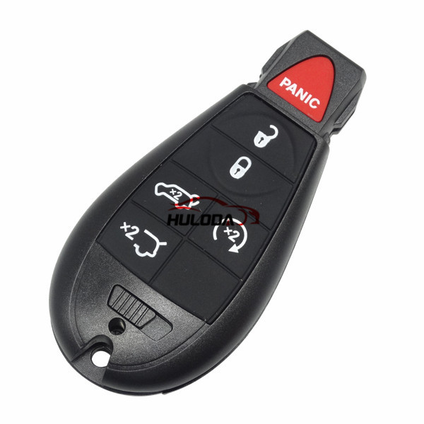 For Chrysler Dodge Ram remote key with 433Mhz and ID46 PCF7961 Chip ...