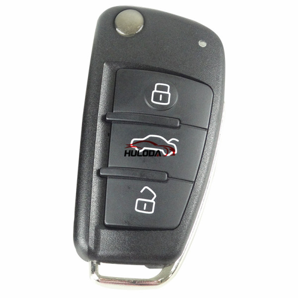 For Audi Q3 3 button remote key keyless go with 315mhz ID48 chip FCCID ...