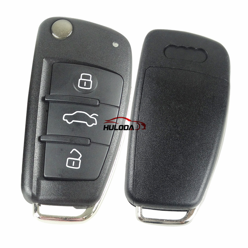 For Audi Q3 3 button remote key keyless go with 434mhz ID48 chip FCCID ...