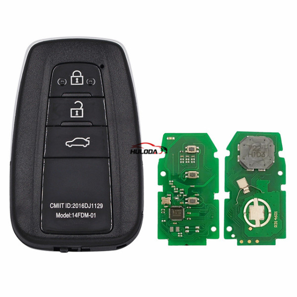 For Toyota Smart Remote Car Key 433MHz HITAG AES NCF29A1M 4A Chip For ...