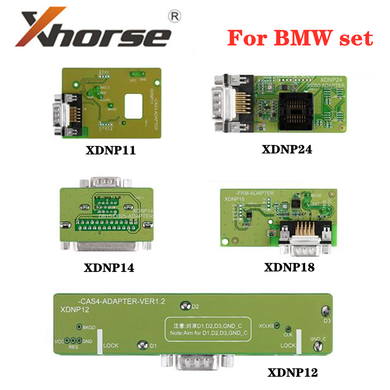 Xhorse MINI PROG Solder-Free XDNPP1 for BMW CAS3 CAS4 FRM DB15-DB25 ...