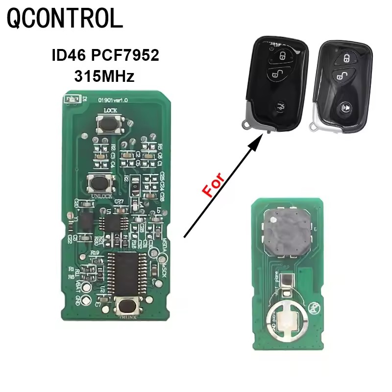 For BYD with 46 chip315MHz for G3/L3/F0/S6 Encrypted Car Remote Control ...