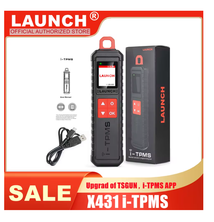 Launch X431 i TPMS iTPMS Handheld TPMS Tire Pressure Detector Upgrade of TSGUN Support X431 V ...