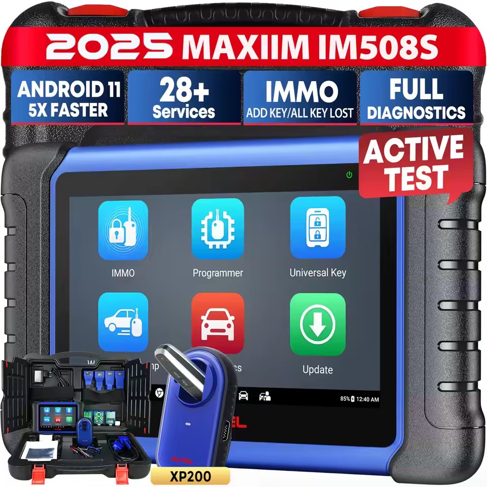 2025 Autel MaxiIM IM508S XP400PRO IMMO Key Programmer Pro 7inch Key Fob Programming Auto ...