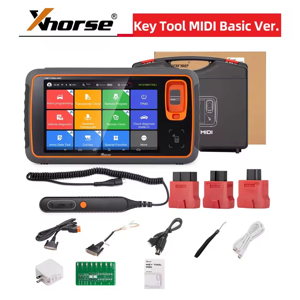 Xhorse Key Tool MIDI Basic Version 2-in-1 Automotive Solution For IMMO ...