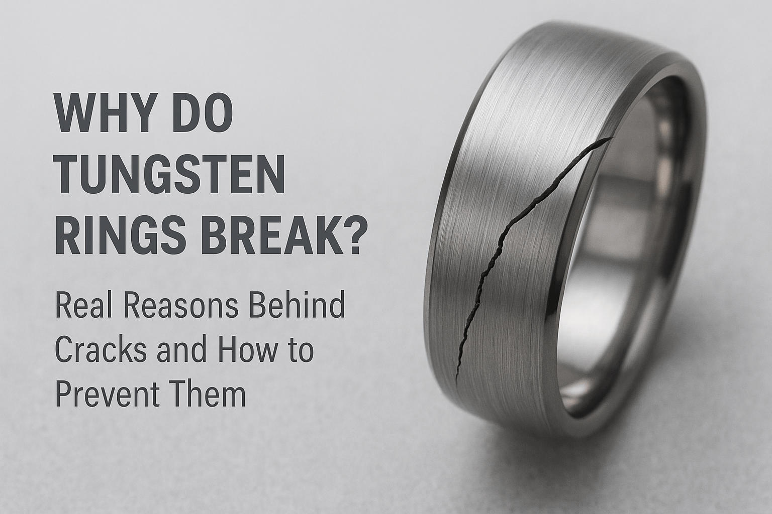 Why Do Tungsten Rings Break? Causes, Cracks & How to Prevent Them