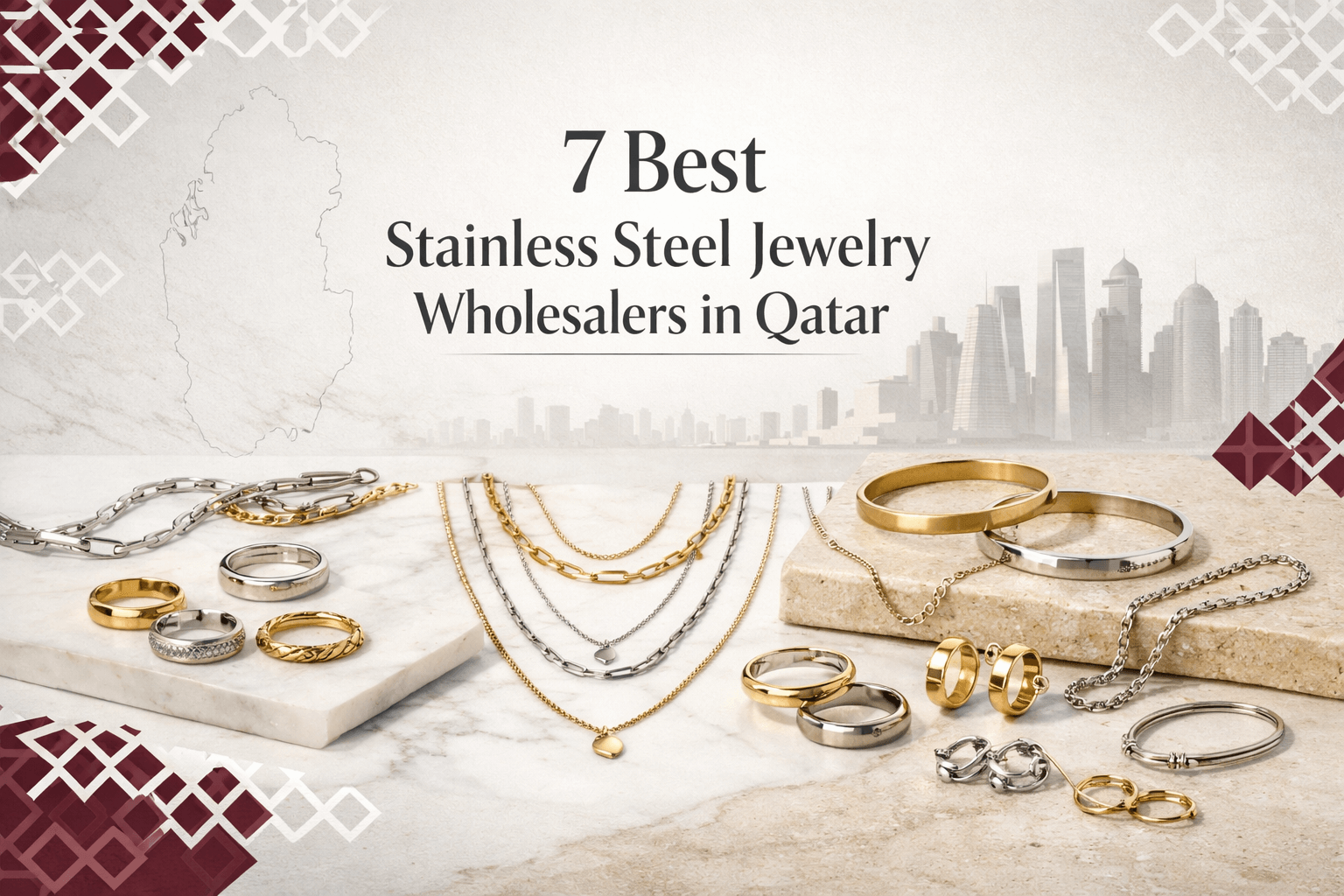 7 Best Stainless Steel Jewelry Wholesalers in Qatar (2026) | Suppliers ...