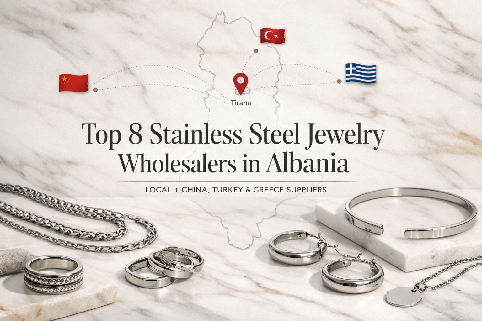 Top 8 Stainless Steel Jewelry Wholesalers in Albania: Best Bulk ...
