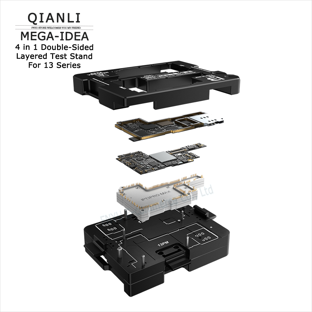 Motherboard Layered Test Stand QIANLI MEGA-IDEA 4 in 1 Double-side ...