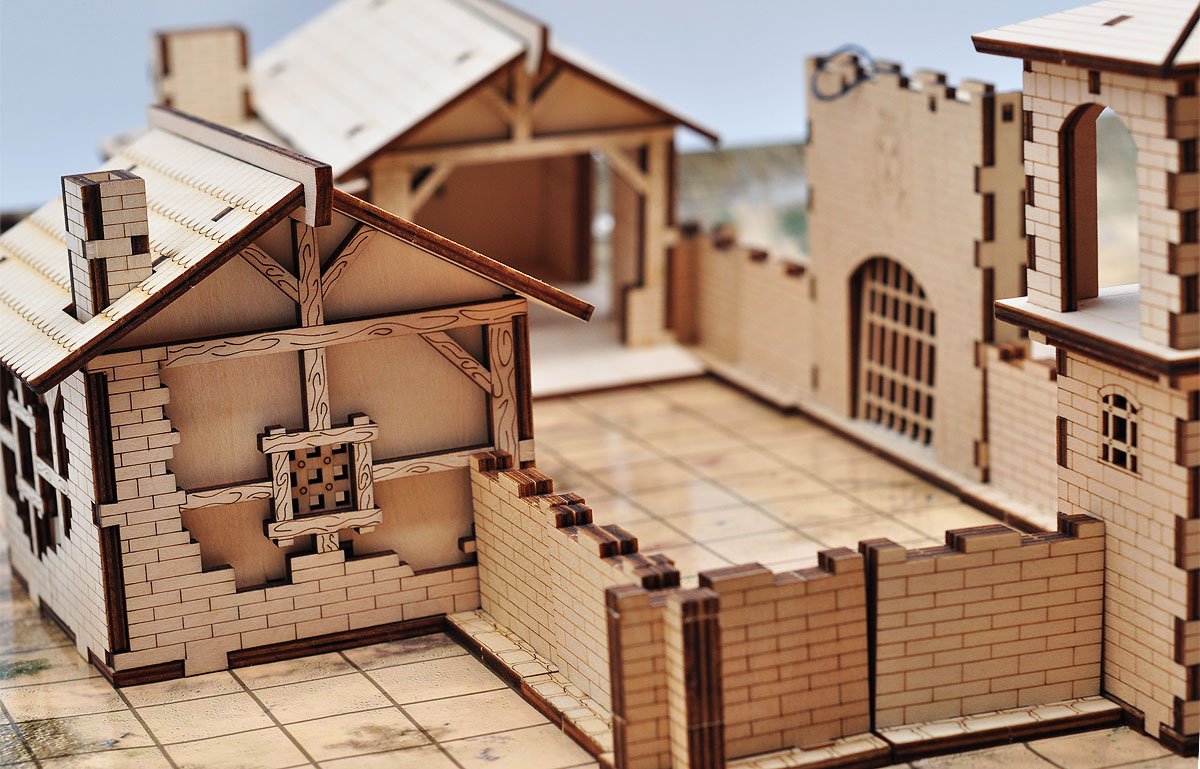 Toys & Games Orc House Warhammer 40k Terrain Pathfinder Terrain DnD ...