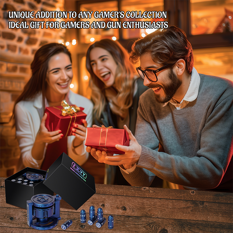 Cyberpunk Bullet Dice Set of 7 | Metal Polyhedral Dice | Revolver ...