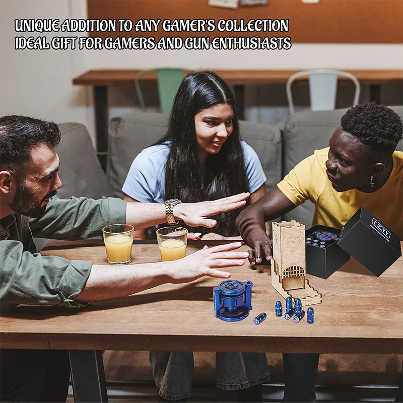 Cyberpunk Bullet Dice Set of 7 | Metal Polyhedral Dice | Revolver ...