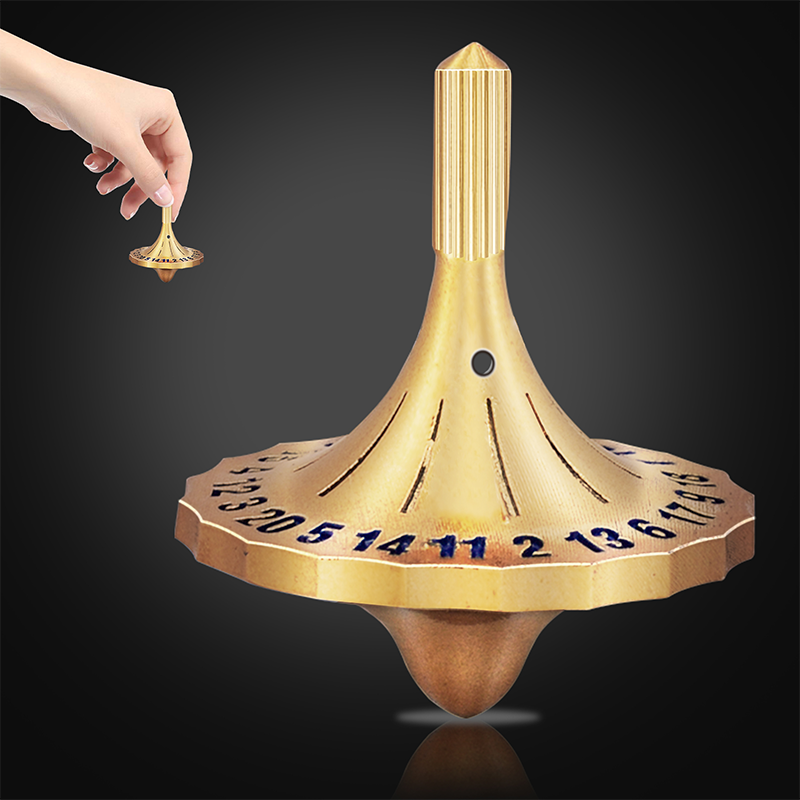 CZYY Spin Top Dice - Metal Spinning Top Dice, Unique Gaming Dice, EDC ...