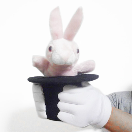 Rabbit In the Hat Puppet - Magic Trick - China Magic Shop