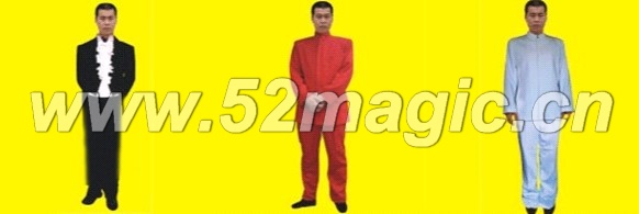Three Quick Costume Changes for Man