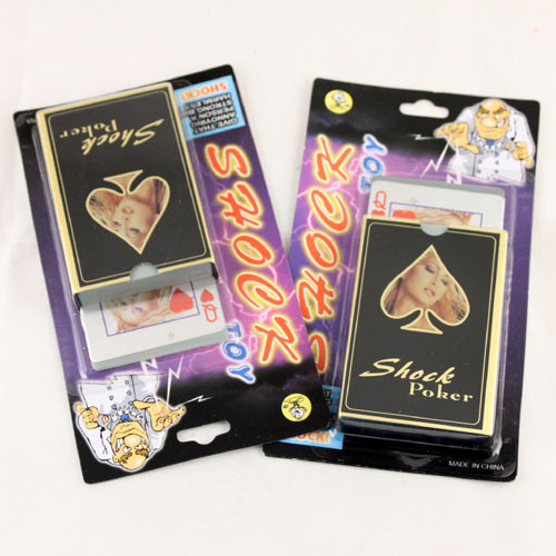 Shock Poker Playing Cards