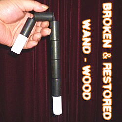 Broken and Restored Wand (Wood) - Magic Trick - China Magic Shop