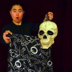 Floating Skull with Zombie Gimmick - Magic Trick - China Magic Shop