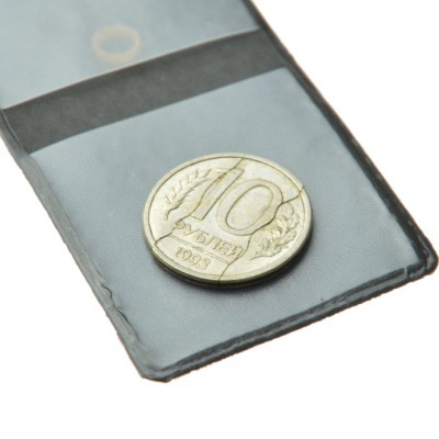 Folding Coin - 10 Rouble (Russian) - Magic Trick - China Magic Shop