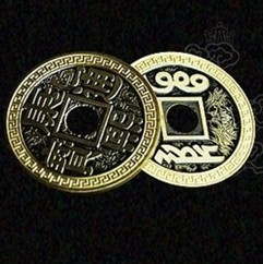 Chinese Flipper Coin (31mm/38mm) - Magic Trick - China Magic Shop