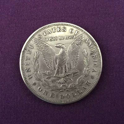 Folding Coin (Morgan Dollar, Brass) - Magic Trick - China Magic Shop
