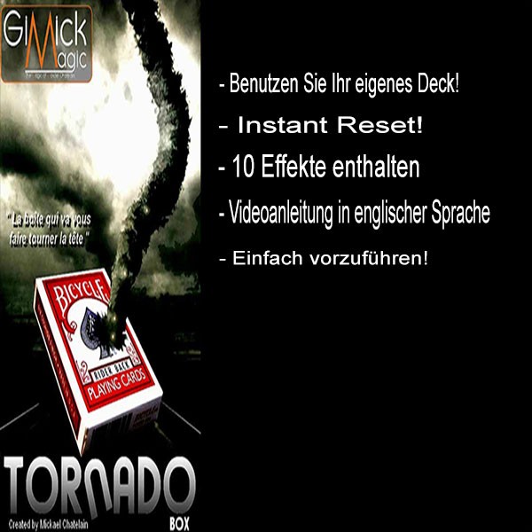 TORNADO BOX by Mickael Chatelain - Magic Trick - China Magic Shop