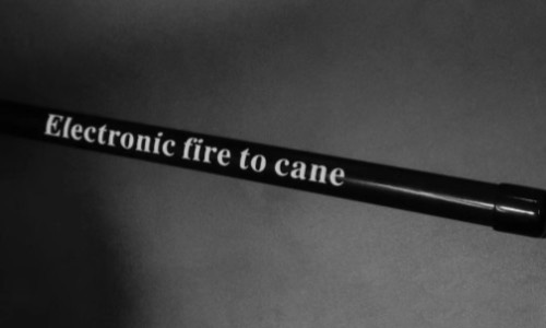 Electronic Fire to Cane by ZF Magic - Magic Trick - China Magic Shop