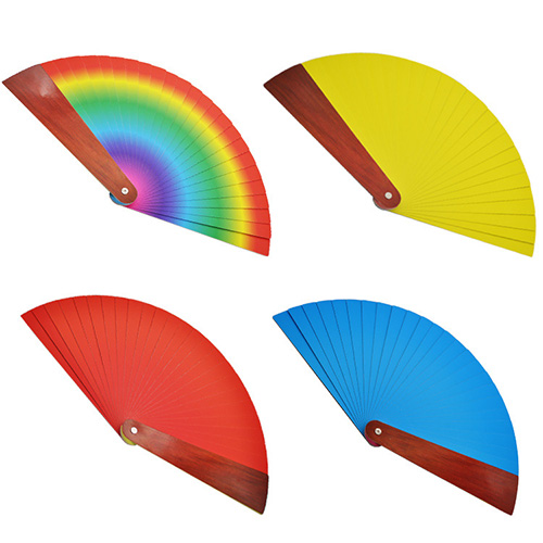 Color Changing Fan (Rainbow) - Magic Trick - China Magic Shop