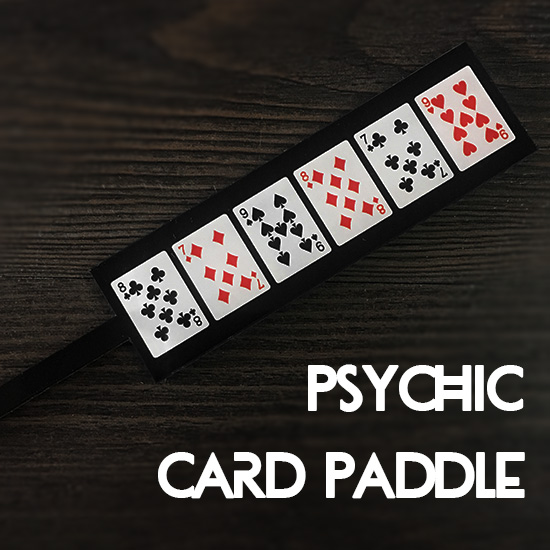 Psychic Card Paddle - Magic Trick - China Magic Shop