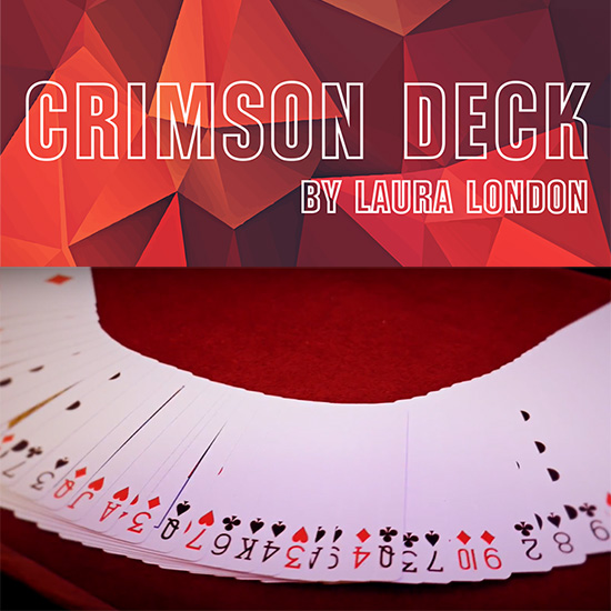 Crimson Deck (Gimmicks and Online Instructions) by Laura London and The ...
