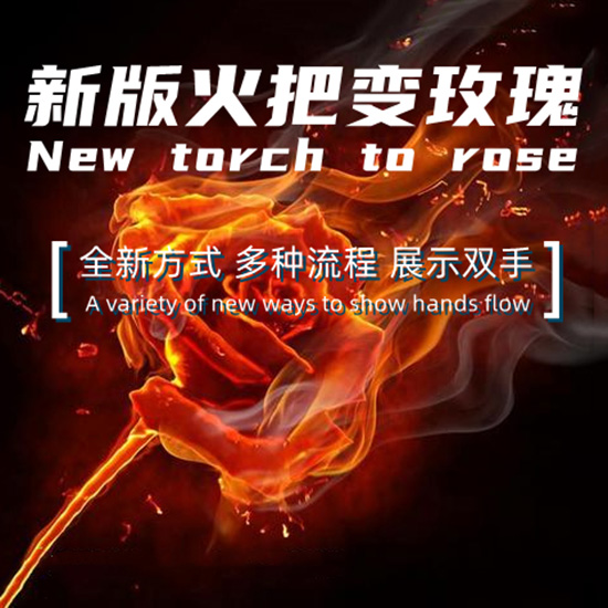 New Torch to Rose - Magic Trick - China Magic Shop