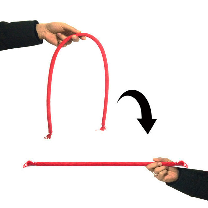 Deluxe Stiff Rope (Red) by Kupper Magic - Magic Trick - China Magic Shop