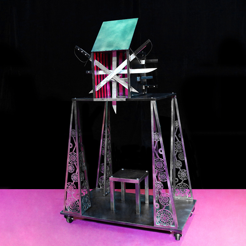 Dagger Head Chest Illusion - Magic Trick - China Magic Shop