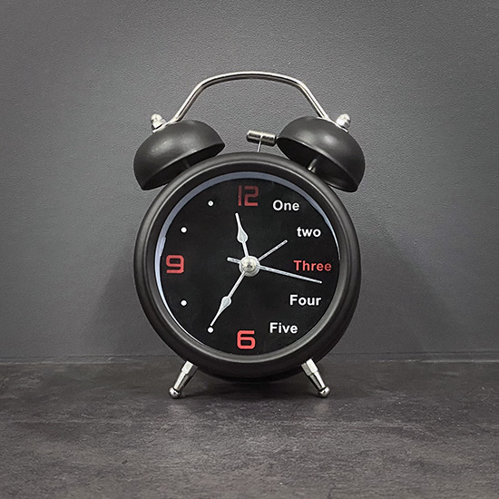 Time's Up (Ghost Alarm Clock With Remote)