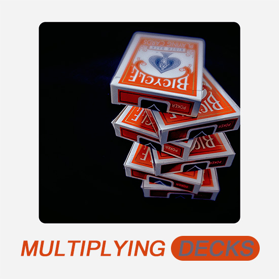 Multiplying Decks - Magic Trick - China Magic Shop