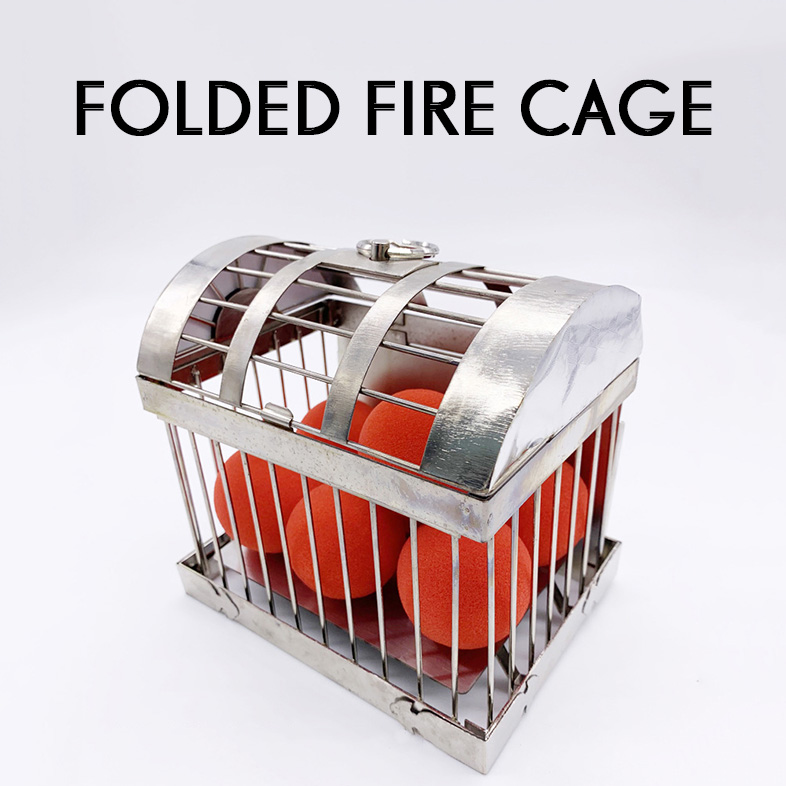Folded Fire Cage - Magic Trick - China Magic Shop