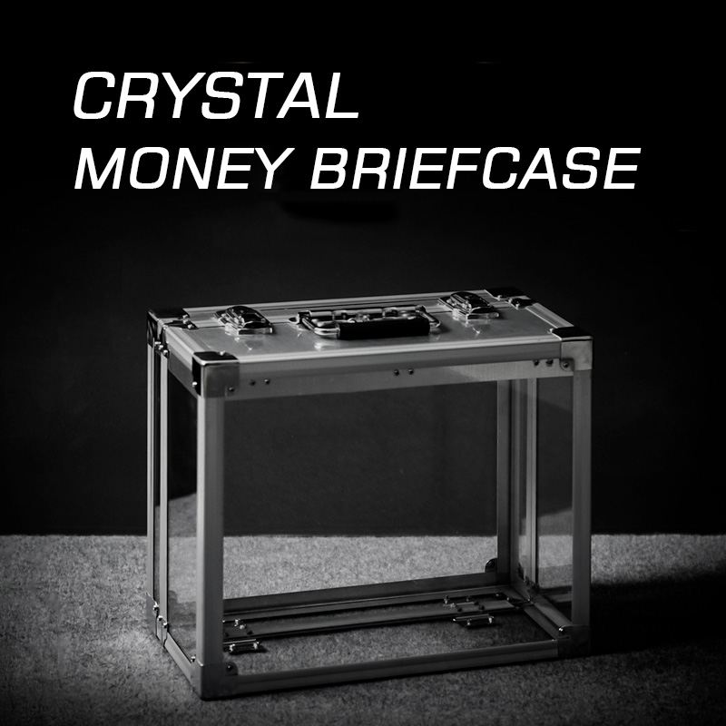 Crystal Money Briefcase - Magic Trick - China Magic Shop