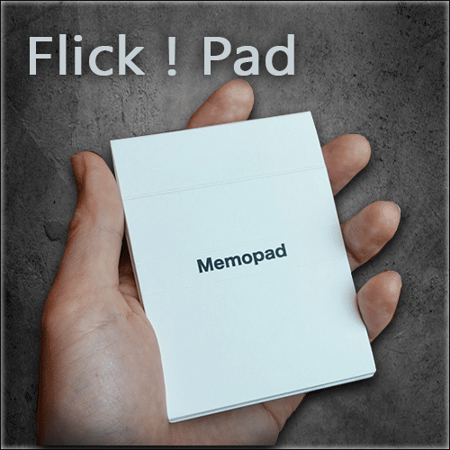 Flick! Pad by Tejinaya & Lumos - Magic Trick - China Magic Shop
