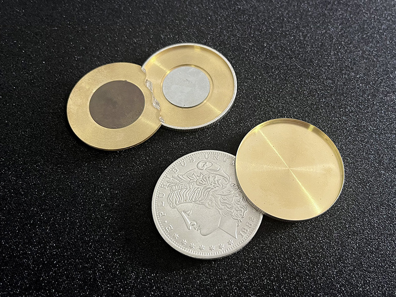 Multipurpose Flipper Coin Set (Morgan Dollar) by Oliver Magic - Magic ...