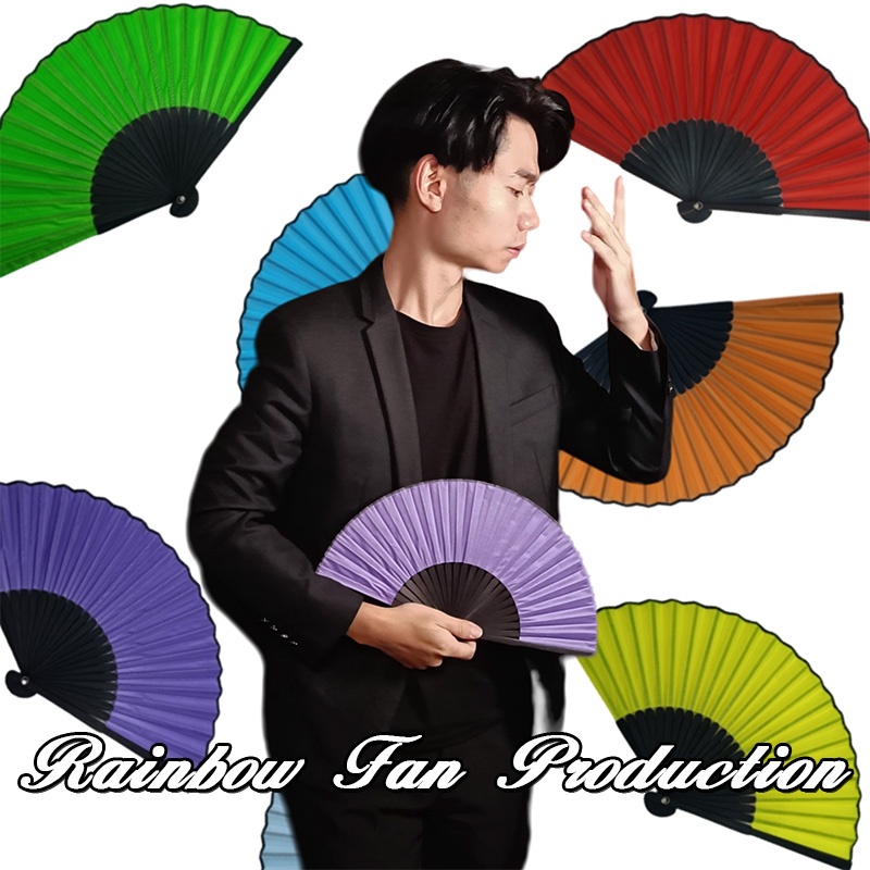 Rainbow Fan Production (Seven Times) by Angel - Magic Trick - China ...
