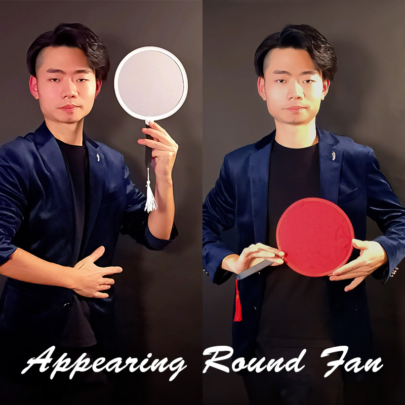 Appearing Round Fan by Angel - Magic Trick - China Magic Shop